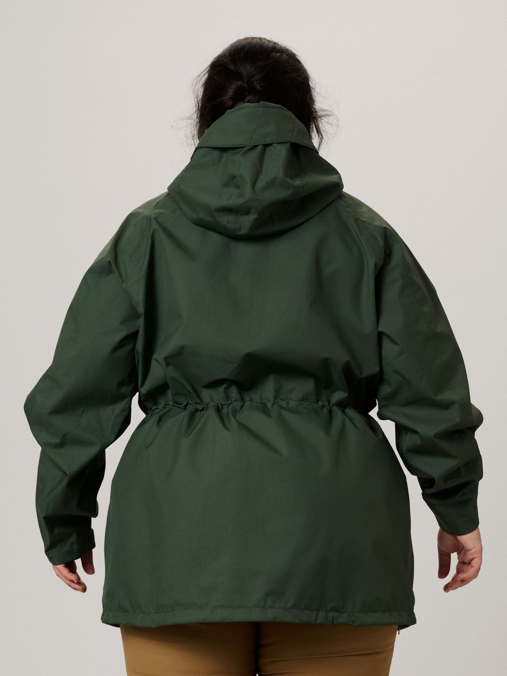 Women's Waterproof 3L Shell Jacket Green | Astrid Wild