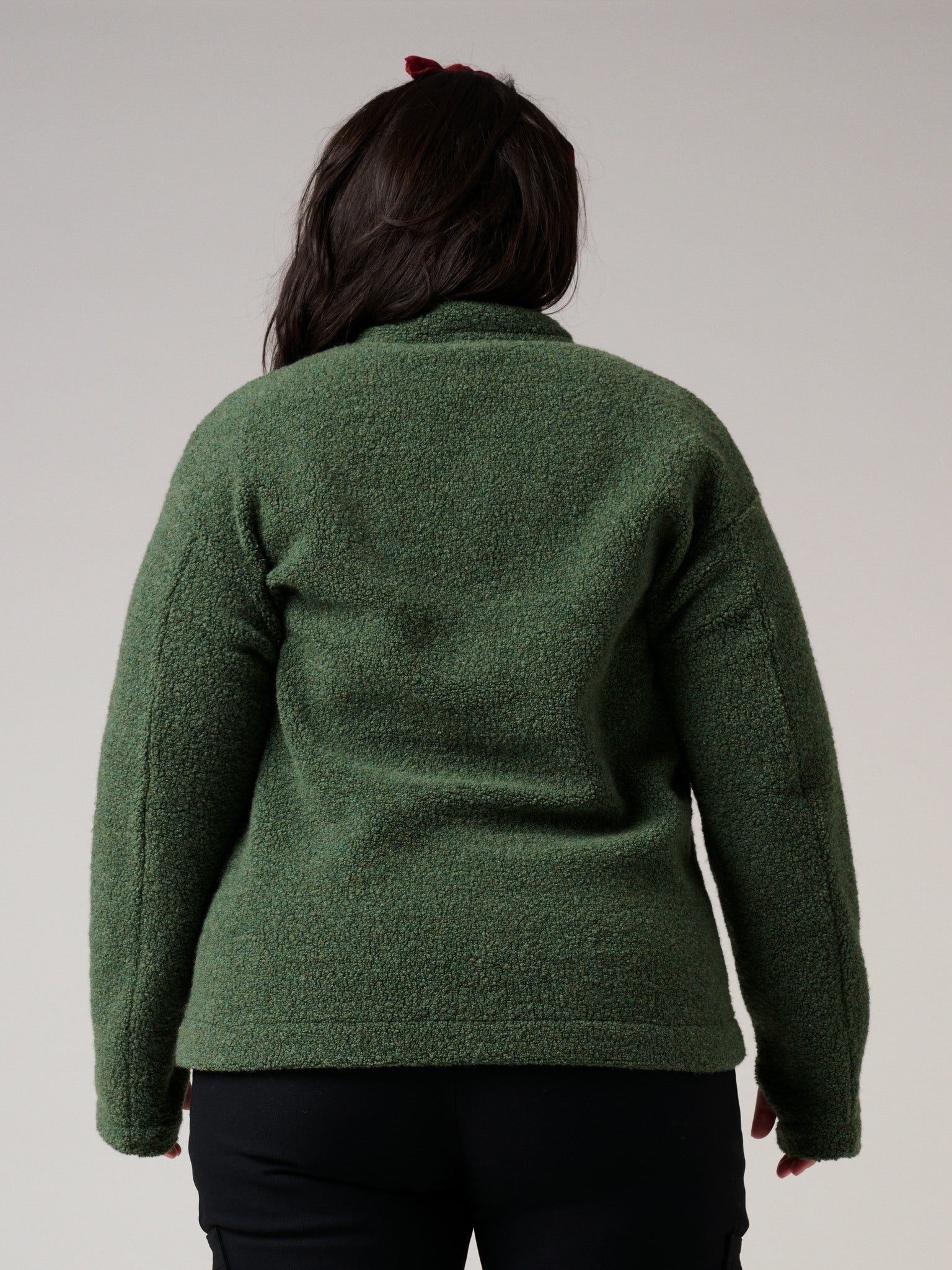 Women's Fleece Jacket Green | Astrid Wild