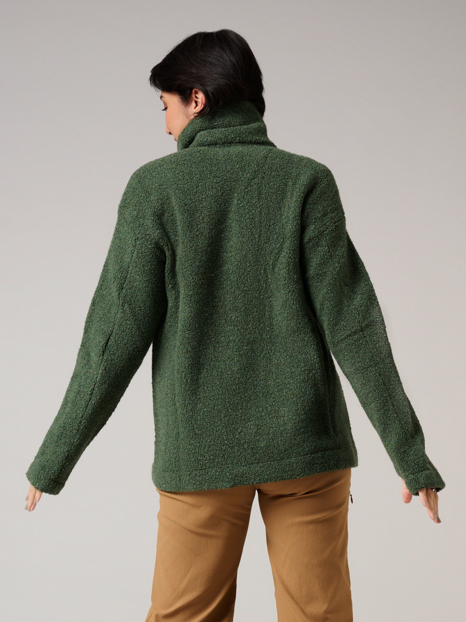 Women's Fleece Jacket Green | Astrid Wild